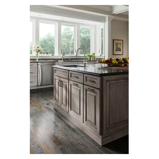Natural Character Meets Classic Architecture - Transitional - Kitchen ...