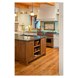 Natural White Oak Kitchen Wood Flooring - Traditional - Kitchen ...