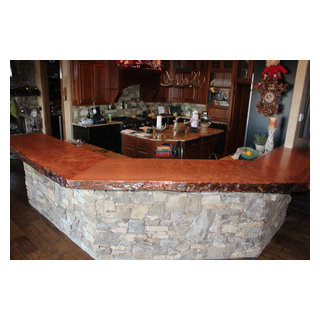 Natural wood counter - Classique - Cuisine - Nashville - par ...