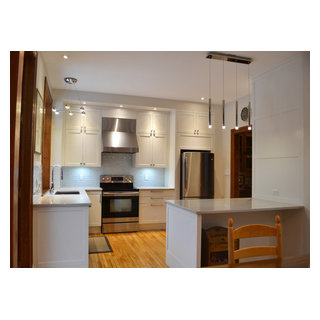 NDG Kitchen Renovation - Contemporary - Kitchen - Montreal - by ...