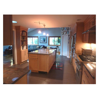 Needham kitchen - Classique - Cuisine - Boston - par Custom Contracting ...