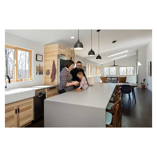 Net-Zero Ridgeline Model - Modern - Kitchen - Other - by Deltec Homes ...