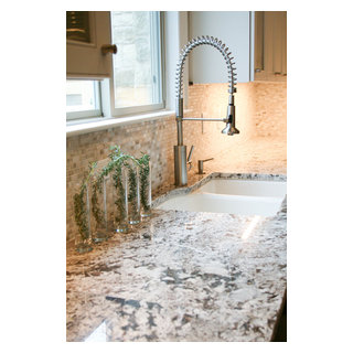 New Build All-White Kitchen with Quirk - Modern - Kitchen - Austin - by ...