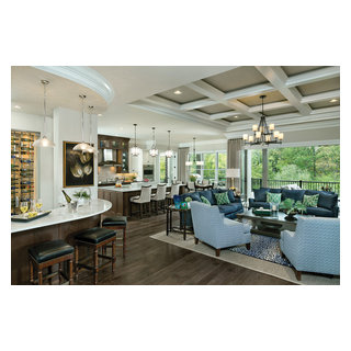 New Custom Home - Asheville (1296) - Transitional - Kitchen - Tampa ...