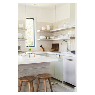 NEW PROJECT! Modern Beach Cottage - Beach Style - Kitchen - Providence ...