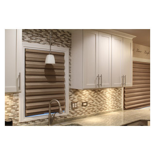 New Solera Soft Roman Shades - Chicago - Transitional - Kitchen ...