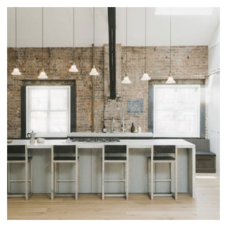 New York Loft - Industrial - Kitchen - New York - by Raad Studio | Houzz