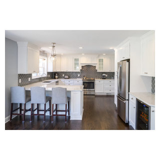 Newtown Square Home Renovation - Transitional - Kitchen - Philadelphia ...