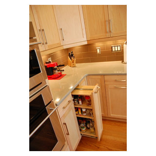 Nicol's Kitchen and Fireplace - Contemporary - Kitchen - Raleigh - by ...