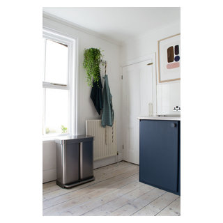 Nordic Blue Kitchen Refresh - Scandinavian - Kitchen - Kent - by Curate ...