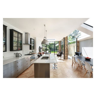 North London kitchen and side return - Contemporary - Kitchen - London ...