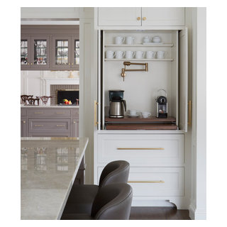 Custom Coffee Station - Transitional - Kitchen - Chicago - by Great ...