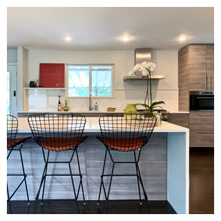 Oak Cliff Atomic Ranch - Midcentury - Kitchen - Dallas - by Dave ...