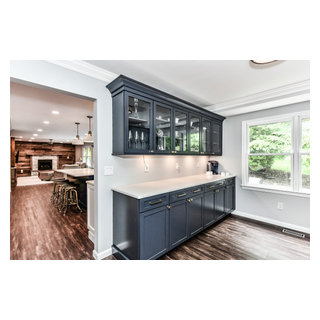 Oakton Transitional Kitchen, Butler's Pantry & Powder Room ...