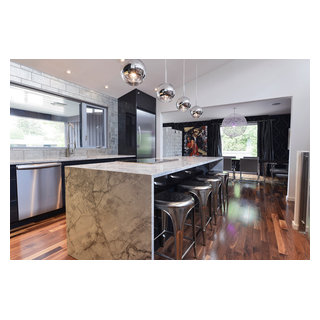 Obsidian Angles - Moderne - Cuisine - Edmonton - par DV Custom Built ...
