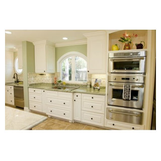 OC Register's Kitchen of the Month Painted White Kitchen - Traditional ...