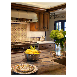 Old California Style Kitchen - Mediterranean - Kitchen - Los Angeles ...