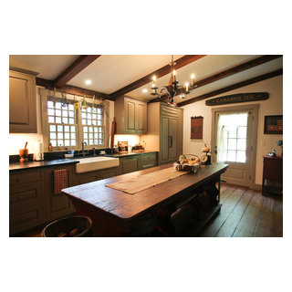 Old New England - Farmhouse - Kitchen - Bridgeport - by GULICK & Co ...