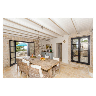 Old Stone House - Mediterranean - Kitchen - Houston - by Fibi Pix | Houzz