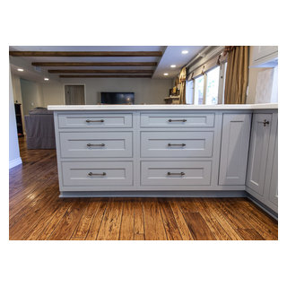 Omega, Renner, Maple (Custom Sherwin Williams color: Morning Fog ...