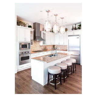 Omni High Rise - Contemporary - Kitchen - Dallas - by Haus of Blaylock ...