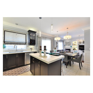 OPEN CONCEPT LIVING WITH SENSE OF STYLE - Kitchen - Toronto - by Sense ...