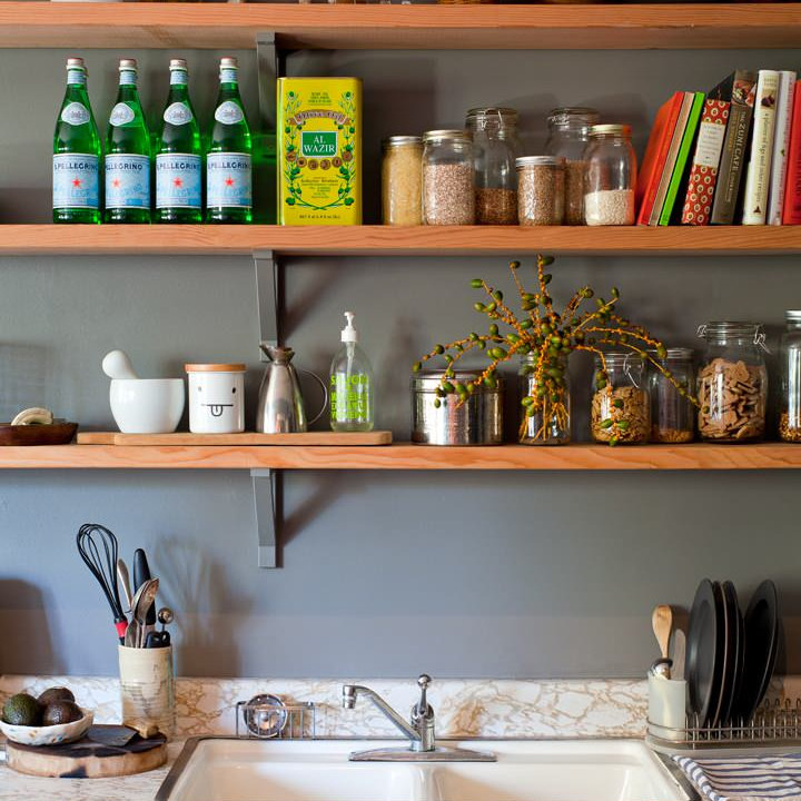 Kitchen Shelves | Houzz