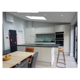 Open plan ground floor refurbishment - Contemporary - Kitchen ...