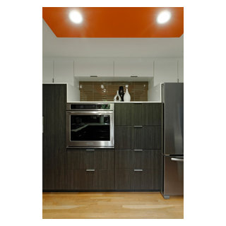 Orange Blaze - Contemporary - Kitchen - DC Metro - by Davida's Kitchen ...
