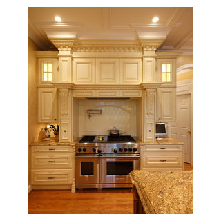 Ornate Traditional Kitchen - Traditional - Kitchen - DC Metro - by JACK ...