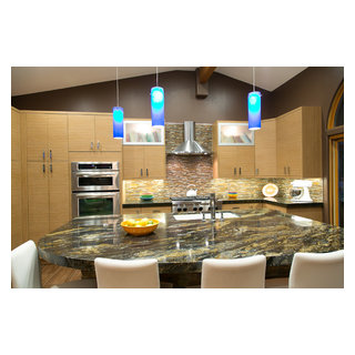 Palm Springs Kitchen & Great Room Remodel - Midcentury - Kitchen ...