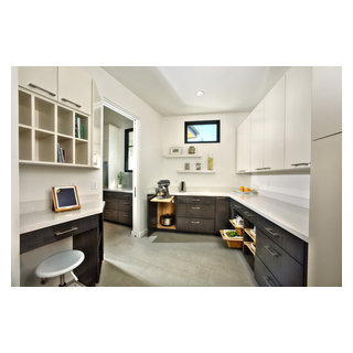 Pantry with Mixer Lift and Storage. - Contemporary - Kitchen ...