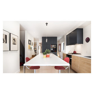 Pape Village Reno - Contemporary - Kitchen - Toronto - by post ...