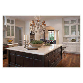 Pasadena Transitional Style Italian Revival Kitchen - Mediterranean ...
