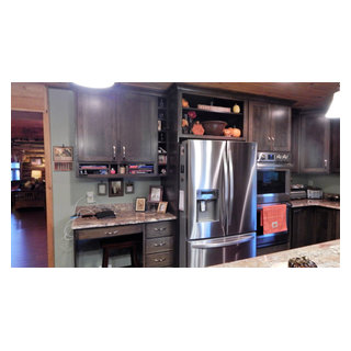 Pennsylvania Hunting Cabin Remodel - Transitional - Kitchen - New York ...