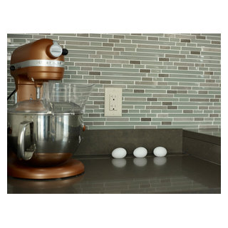 Pinder Residence • Calacatta Marble - Kitchen - Calgary - by ICON Stone ...