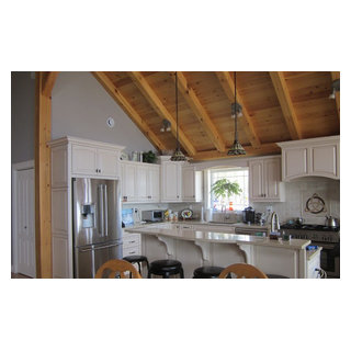 Pine & Cedar Timber Frame - Kitchen - Other - by TimberhArt Woodworks ...