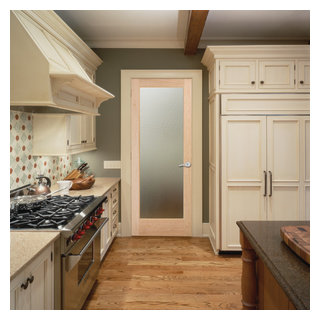 Pinpoint Glass Interior Door - Southwestern - Kitchen - Orange County ...