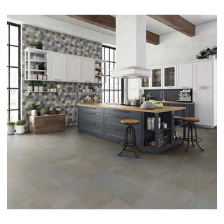 Porcelain Tile by Florida Tile - Contemporary - Kitchen - DC Metro - by ...