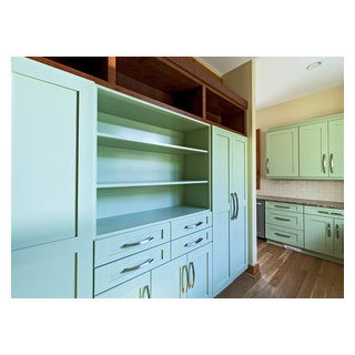 Prairie Style Contemporary Kitchen - Transitional - Kitchen - Charlotte ...