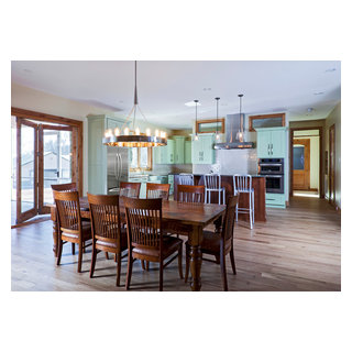 Prairie Style Contemporary Kitchen - Craftsman - Kitchen - Charlotte ...