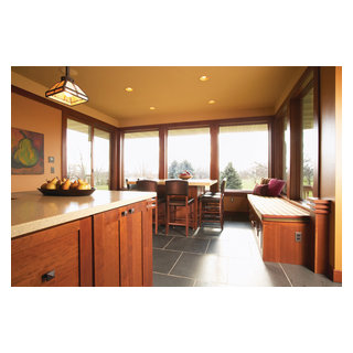 Prairie Style Home - Craftsman - Kitchen - Other - by Woodharbor Custom ...
