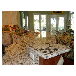 Precision Granite Completed - Traditional - Kitchen - Atlanta - by ...