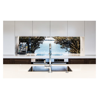 Printed Glass Splashbacks - Contemporary - Kitchen - Auckland - by ...