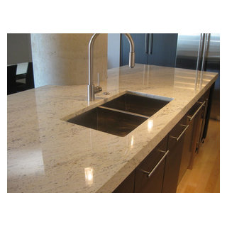 Private Residence - Contemporary - Kitchen - Detroit - by Dwyer Marble ...