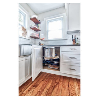 Pull Out Corner Storage - Farmhouse - Kitchen - New York - by Kitchen ...