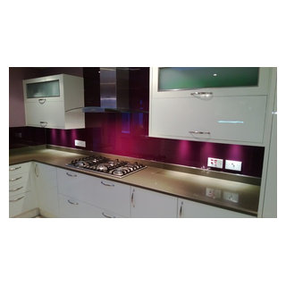 Purple Haze - Contemporary - Kitchen - Other - by Royston Glass ...
