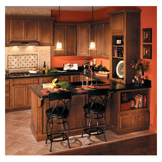 Quality Cabinets - Woodstar Series - Traditional - Kitchen - Dallas ...