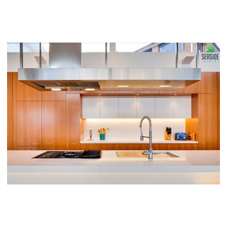 Quantum Quartz Luna White - Modern - Kitchen - Sydney - by Edstein ...