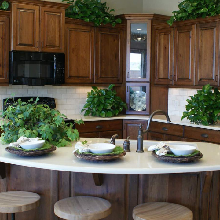 Curved Quartz Countertop - Photos & Ideas | Houzz